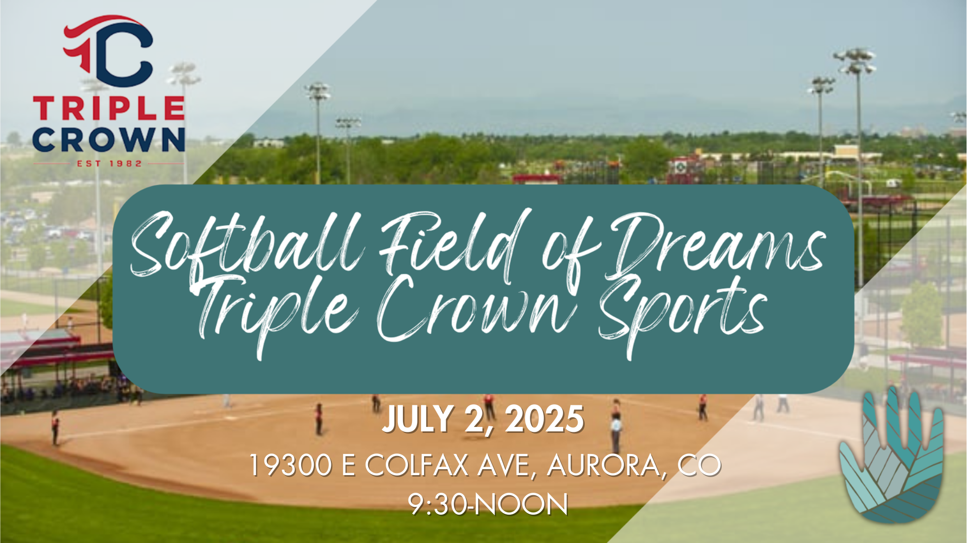 Triple Crown Softball Event - Aurora, CO July 2 — Beautiful Lives Project