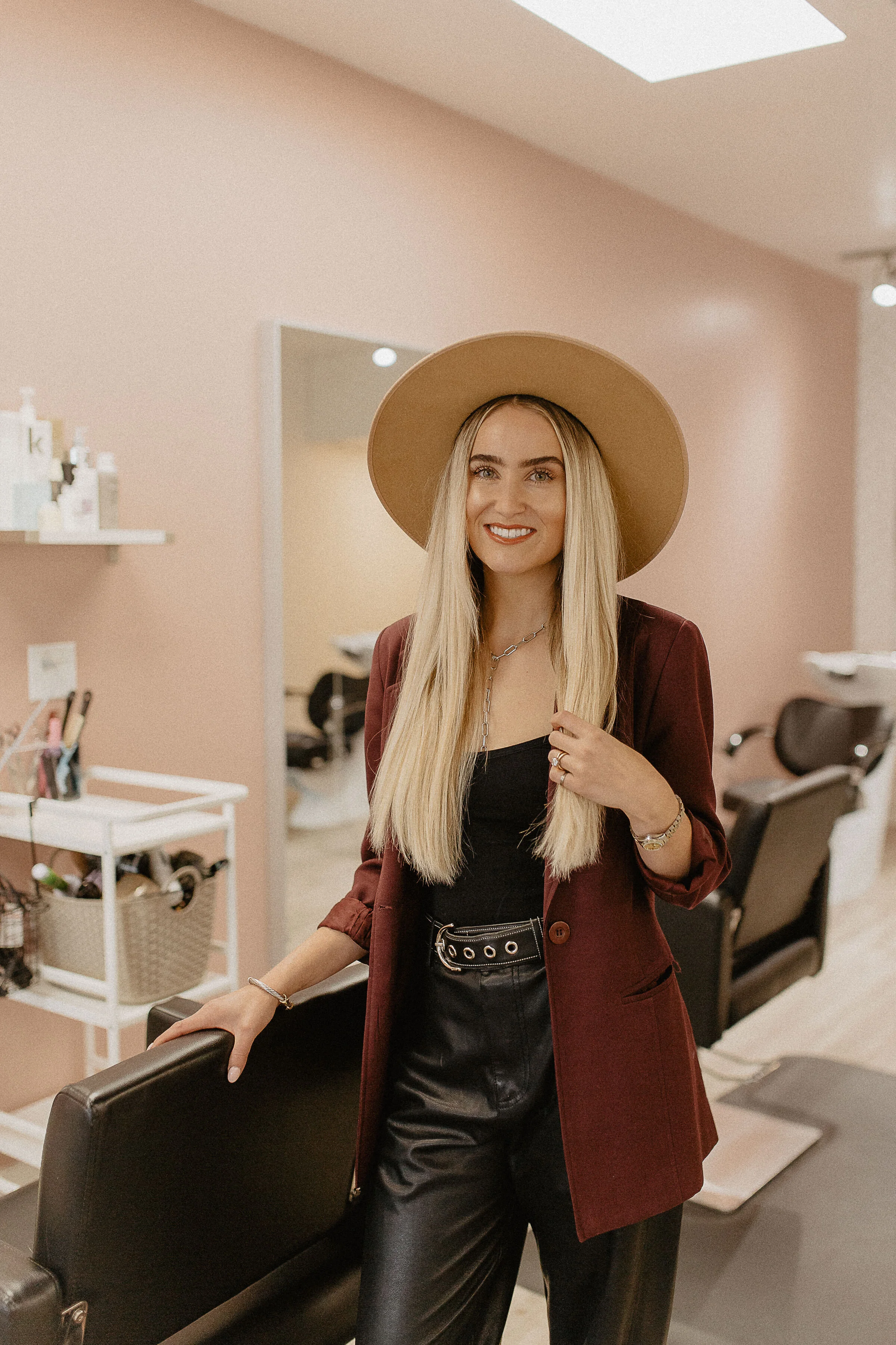 our team — blush + blonde