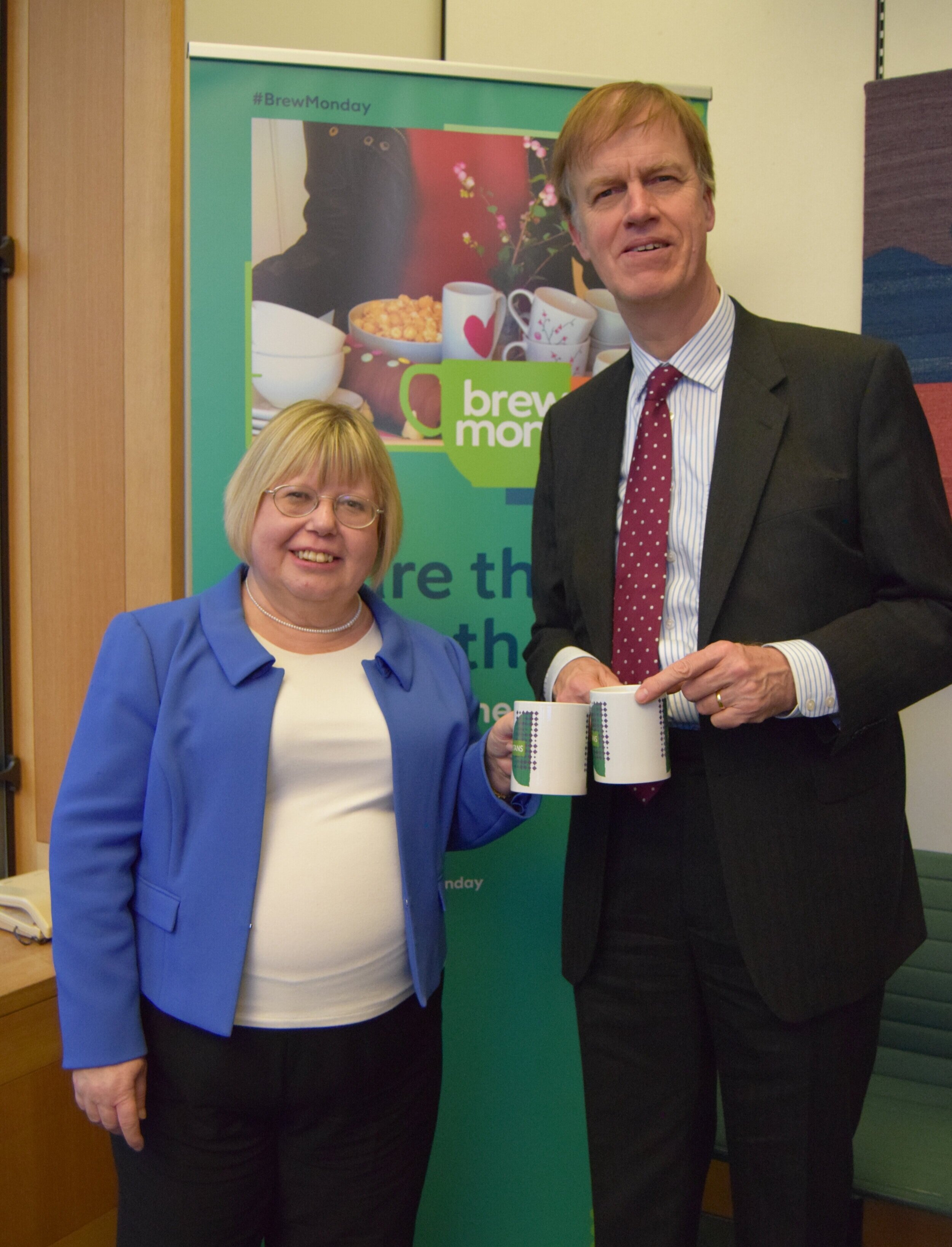 Stephen joins Samaritans in Parliament to celebrate Brew Monday ...
