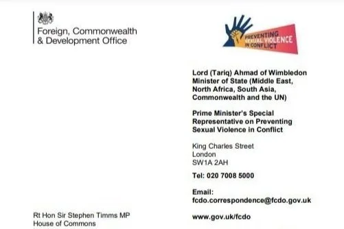 The Middle East Hub — Stephen Timms MP