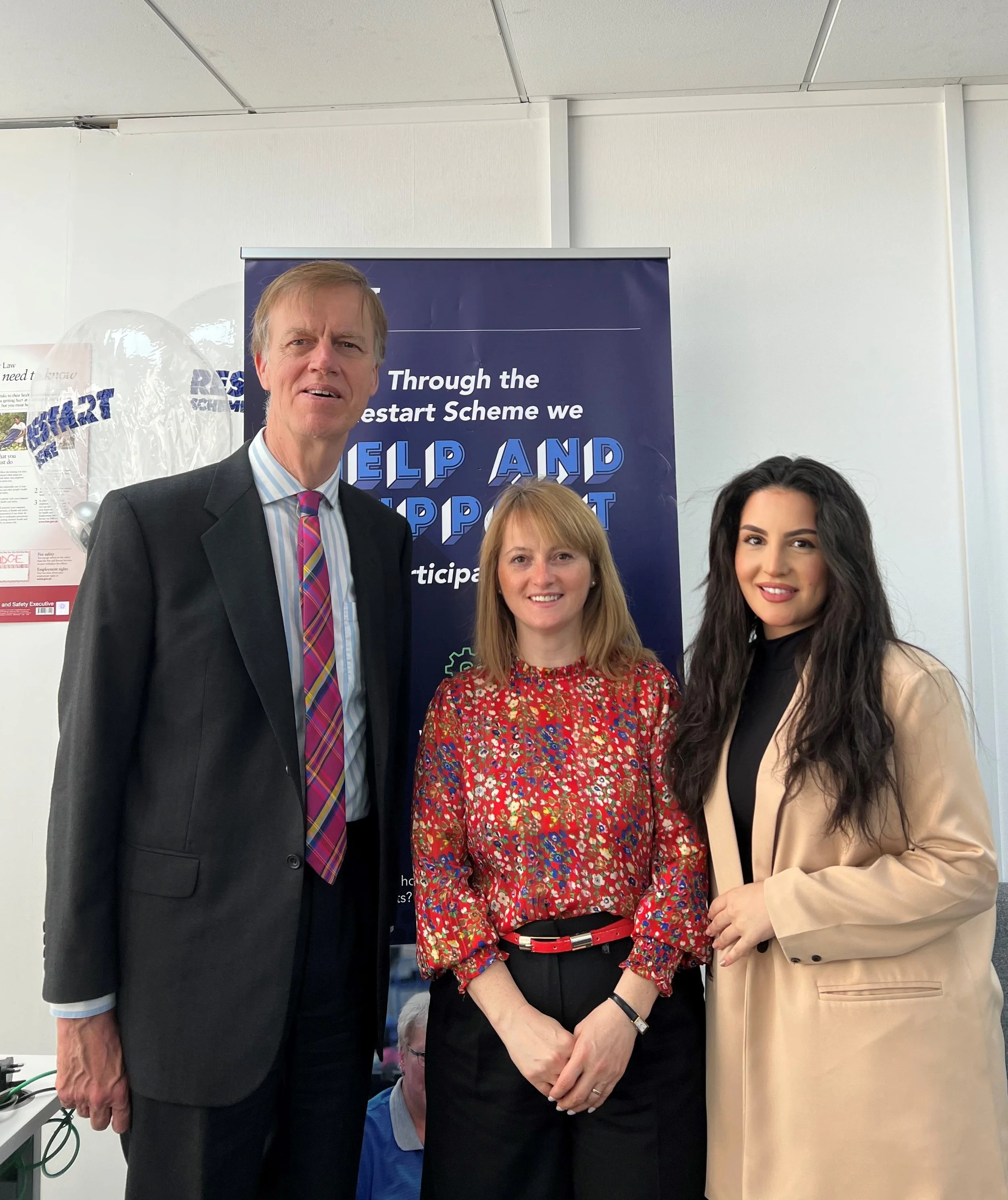 Stephen visits Maximus UK's employability centre in Newham — Stephen Timms