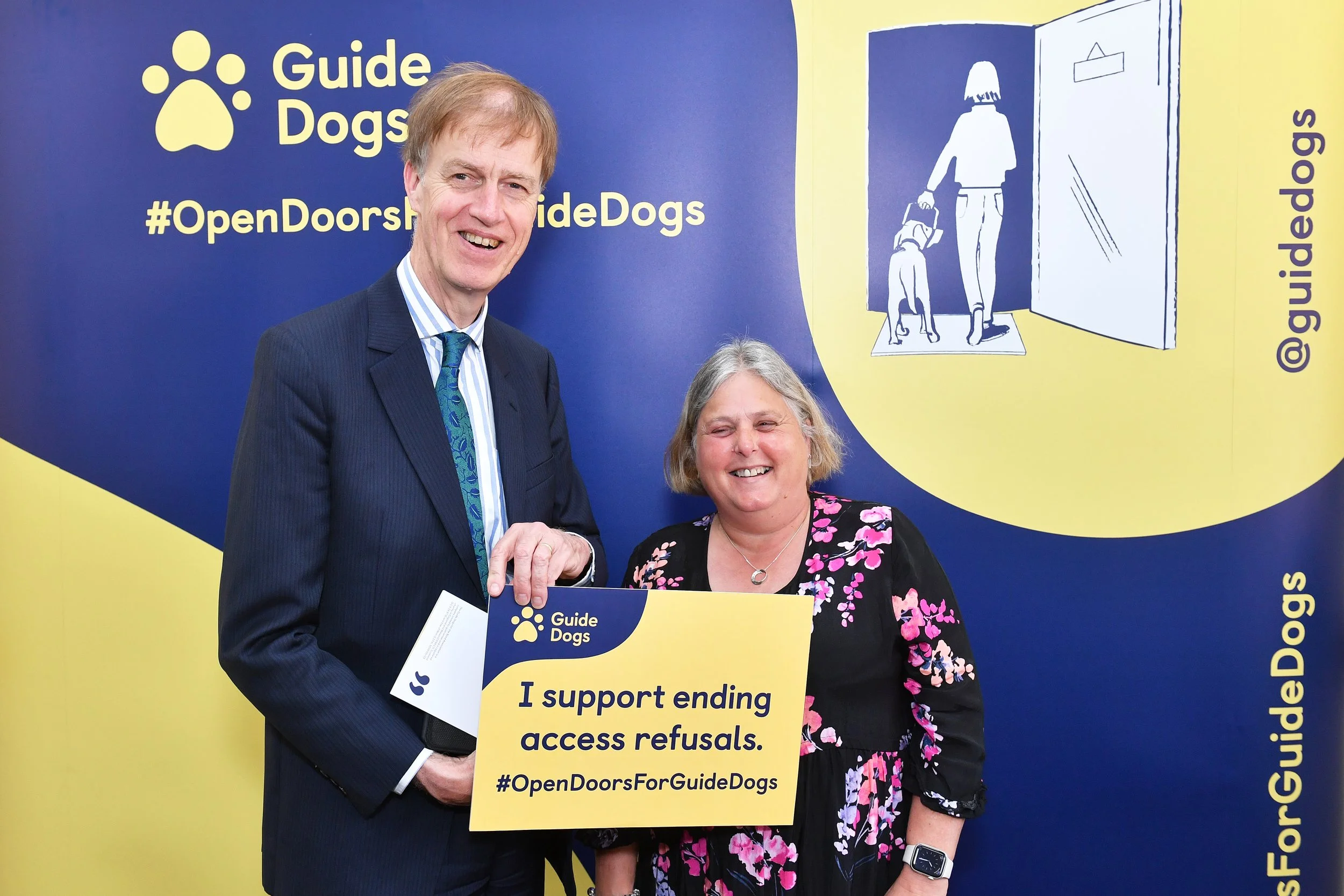 Stephen supports Open Doors for all guide dog owners — Stephen Timms