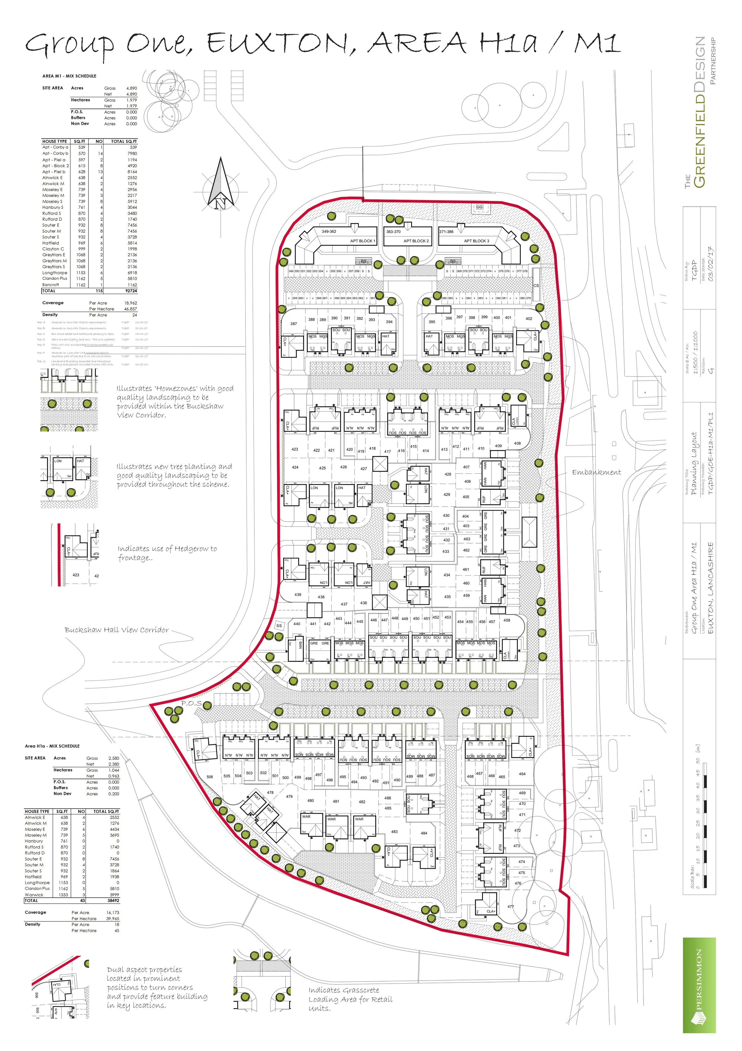 Residential Layout Design — The Greenfield Design Partnership