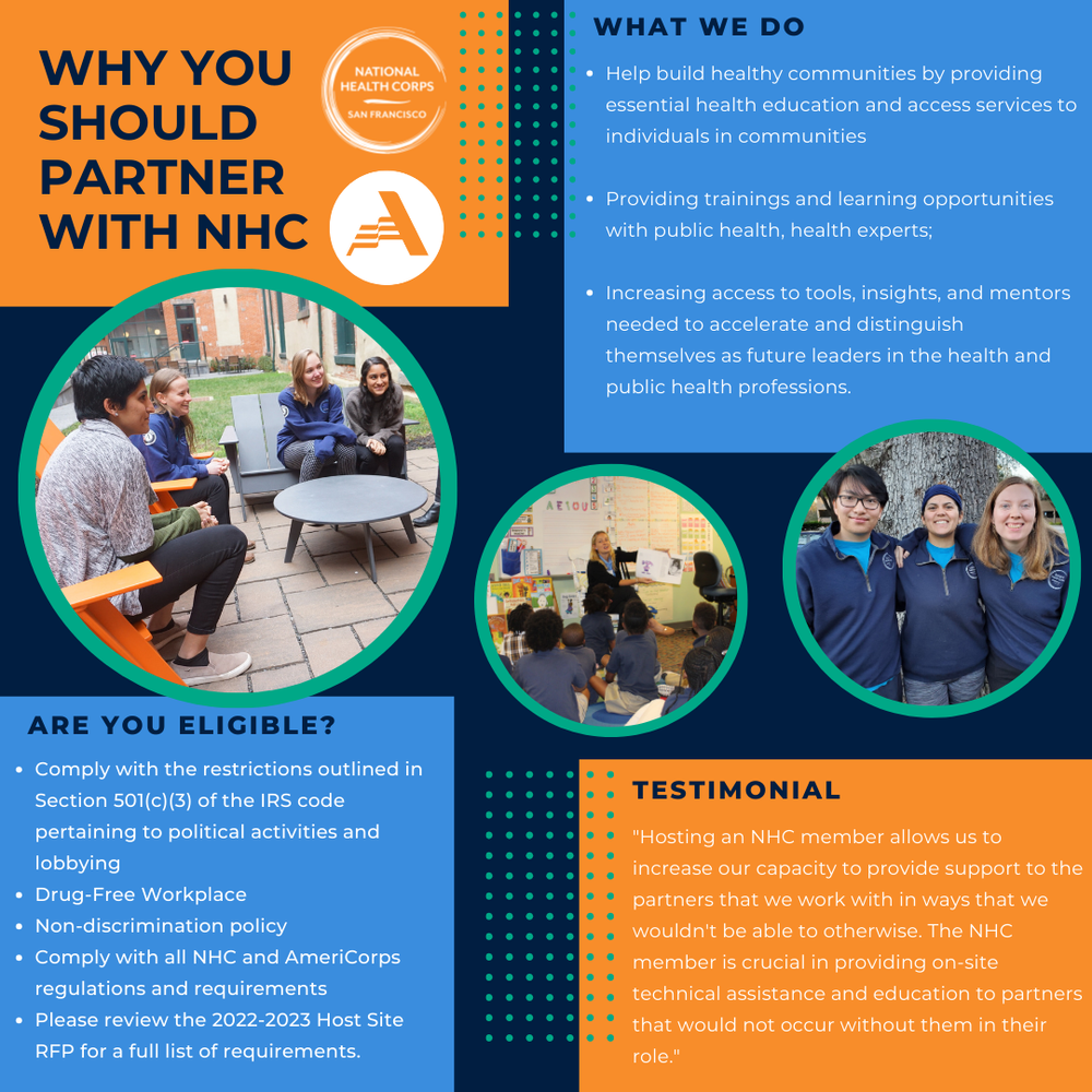 National Health Corps SF - Americorps — SFCCC