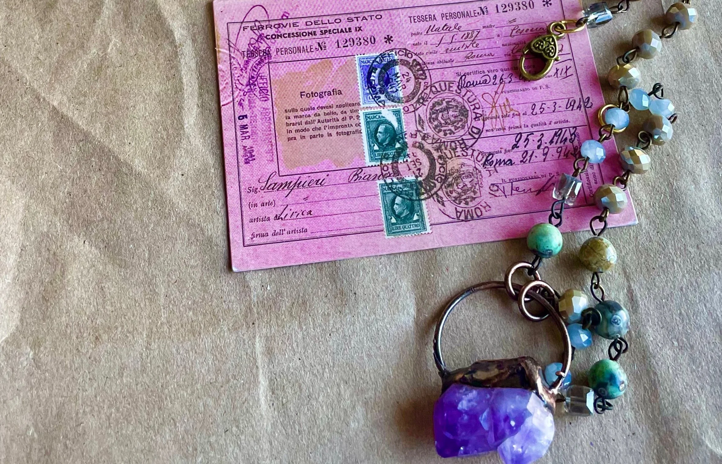 Traveling the world in style.