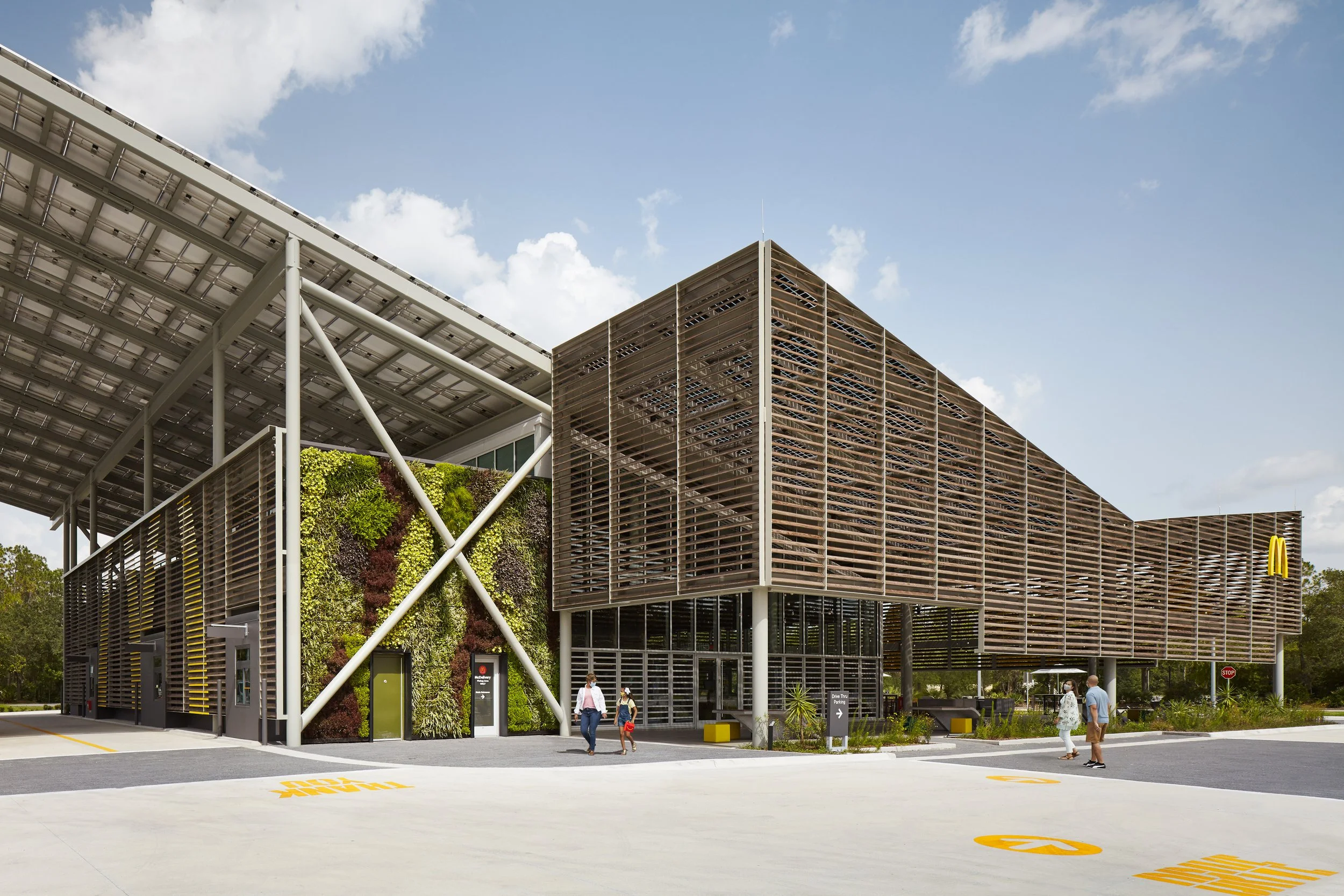 003b (without masks) Ross Barney Architects McDonalds Flagship Disney World Orlando 2020 Kate ...