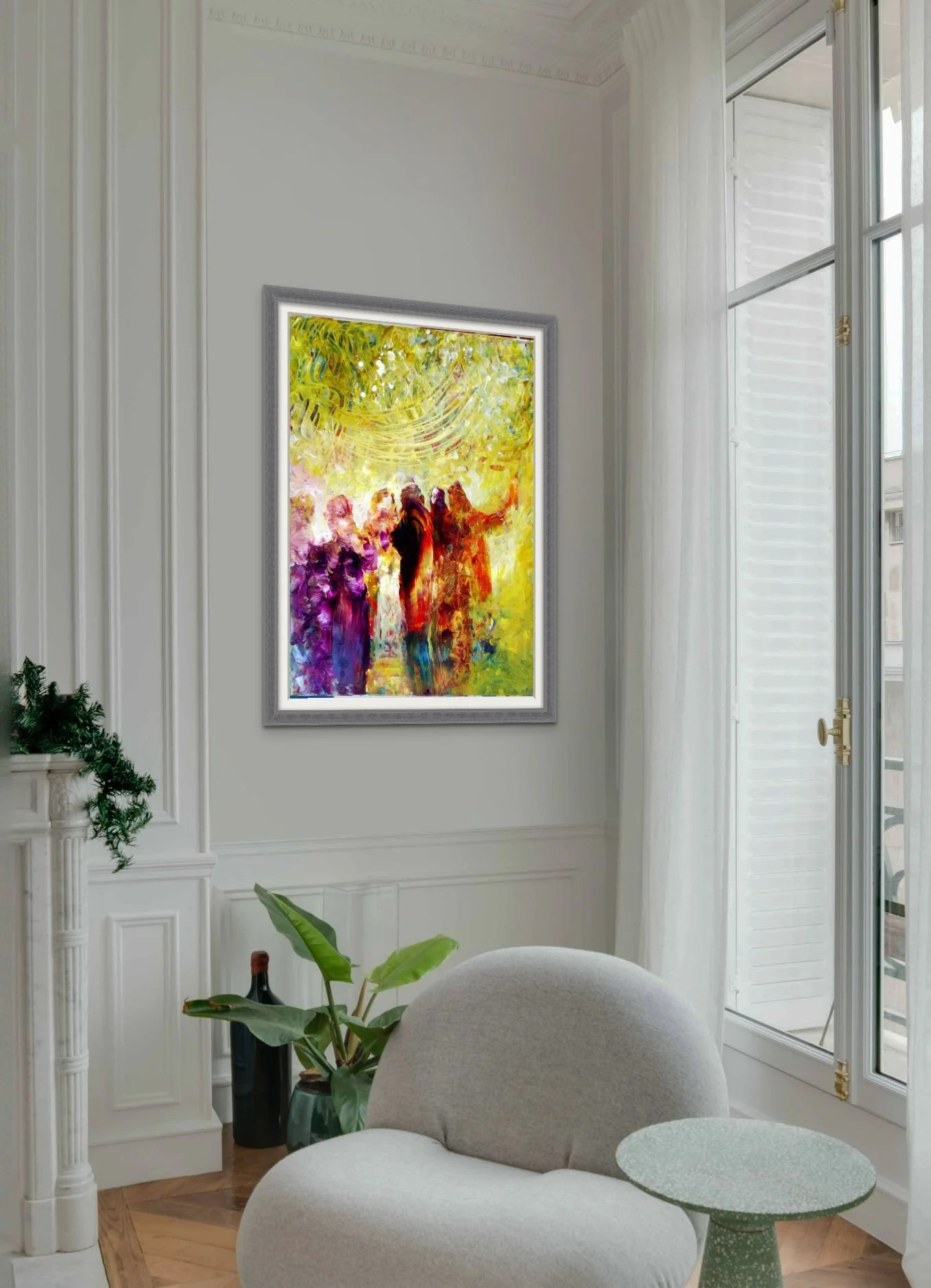 Hand-Embellished Canvas Prints – Unique Art by Yoram Raanan — Raanan Art