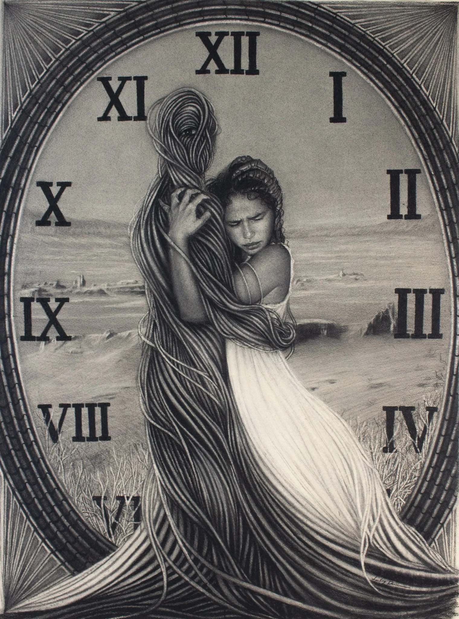 Original Charcoal Drawings — Sydney Darrow Art