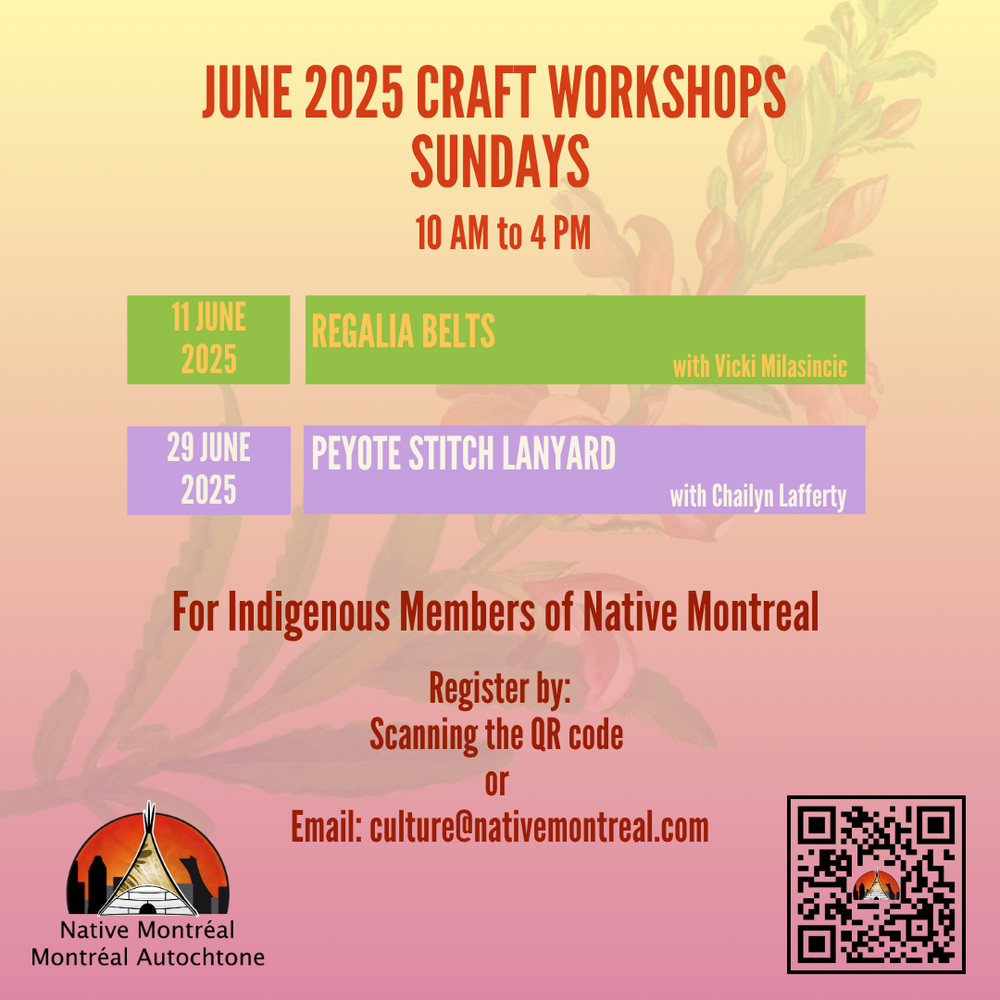 Cultural Program — Native Montreal