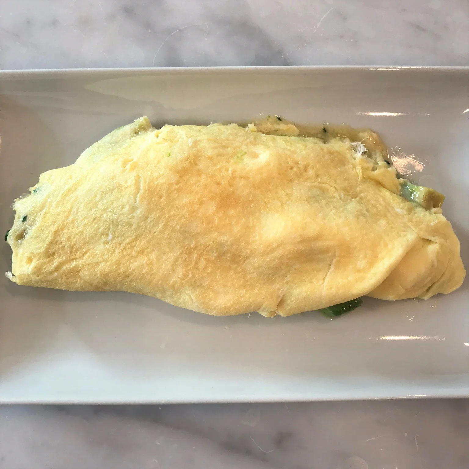 Crab, Avocado, and Chive Omelette — Vines to Tines