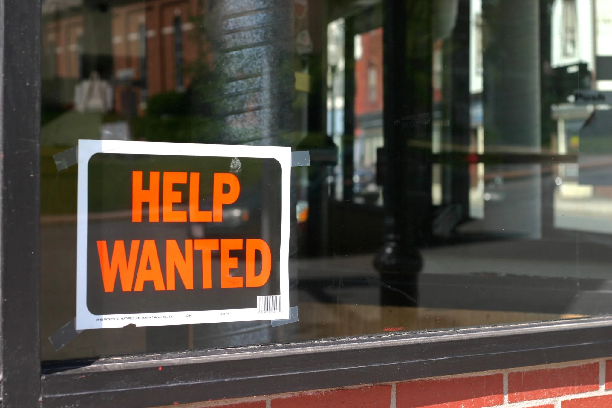 Help Wanted Window