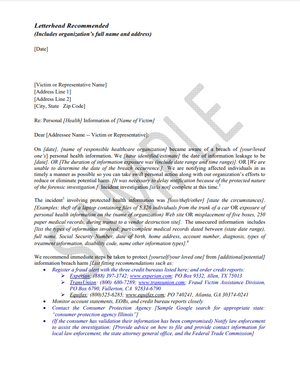 5 Effective HIPAA Breach Notification Letter Examples & Samples — Etactics