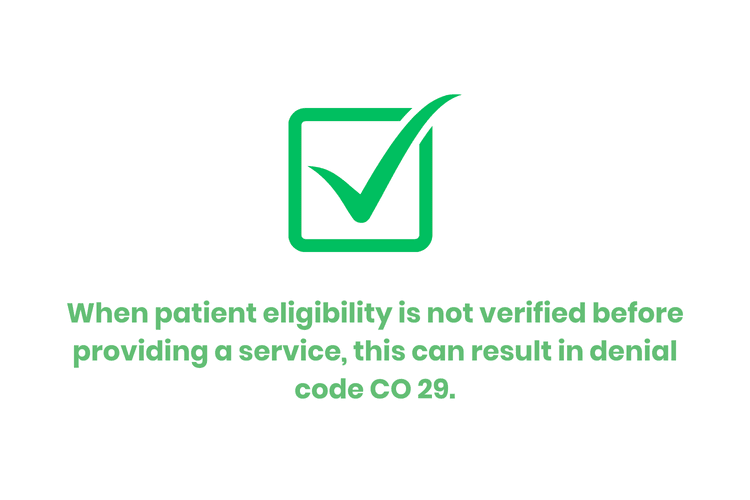 Denial Code CO 29: An Ultimate Guide — Etactics