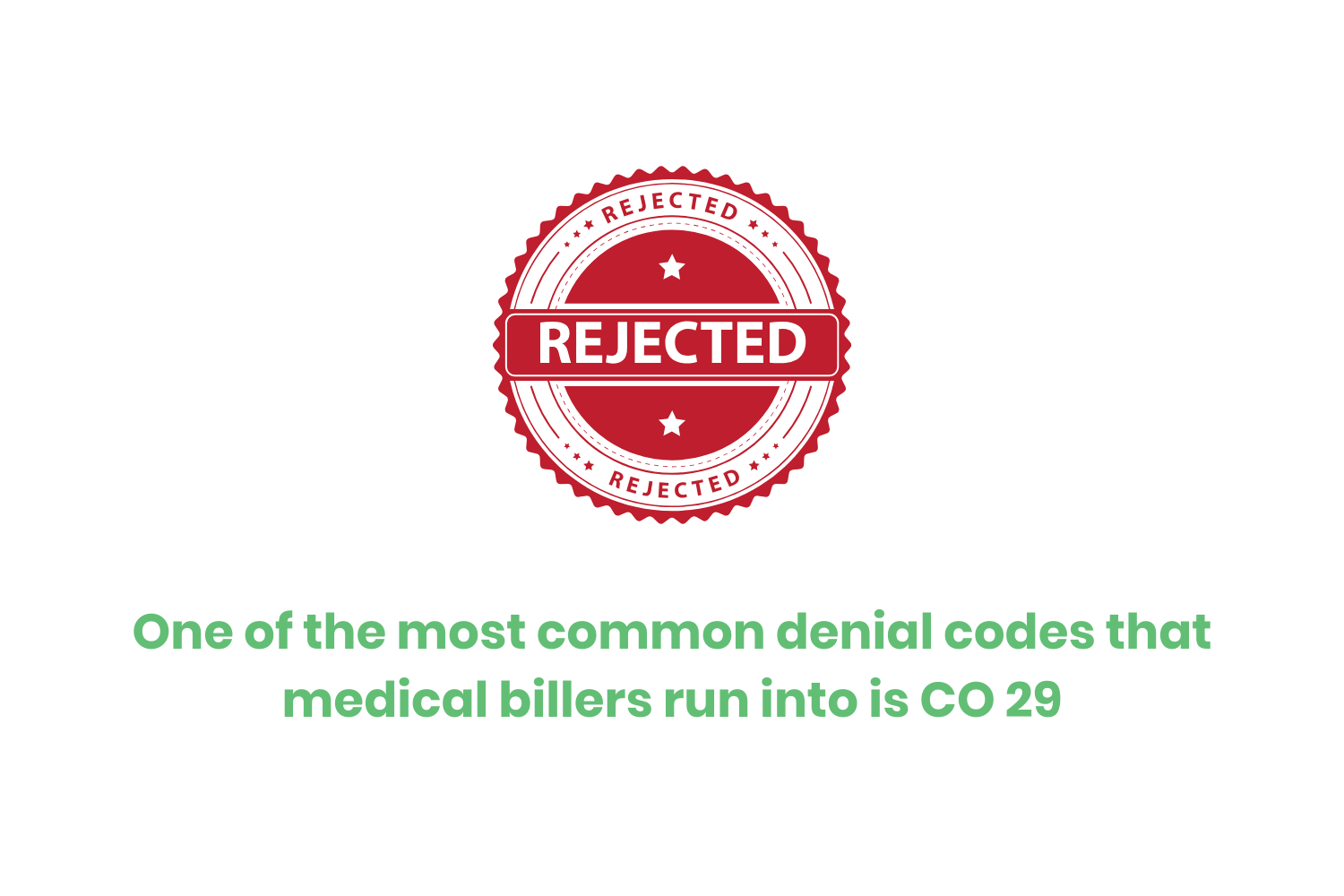 Denial Code CO 29: An Ultimate Guide — Etactics