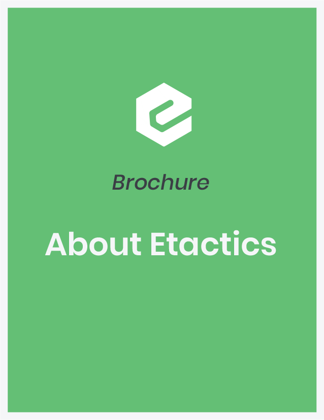 About Etactics Brochure — Etactics | Revenue Cycle Software