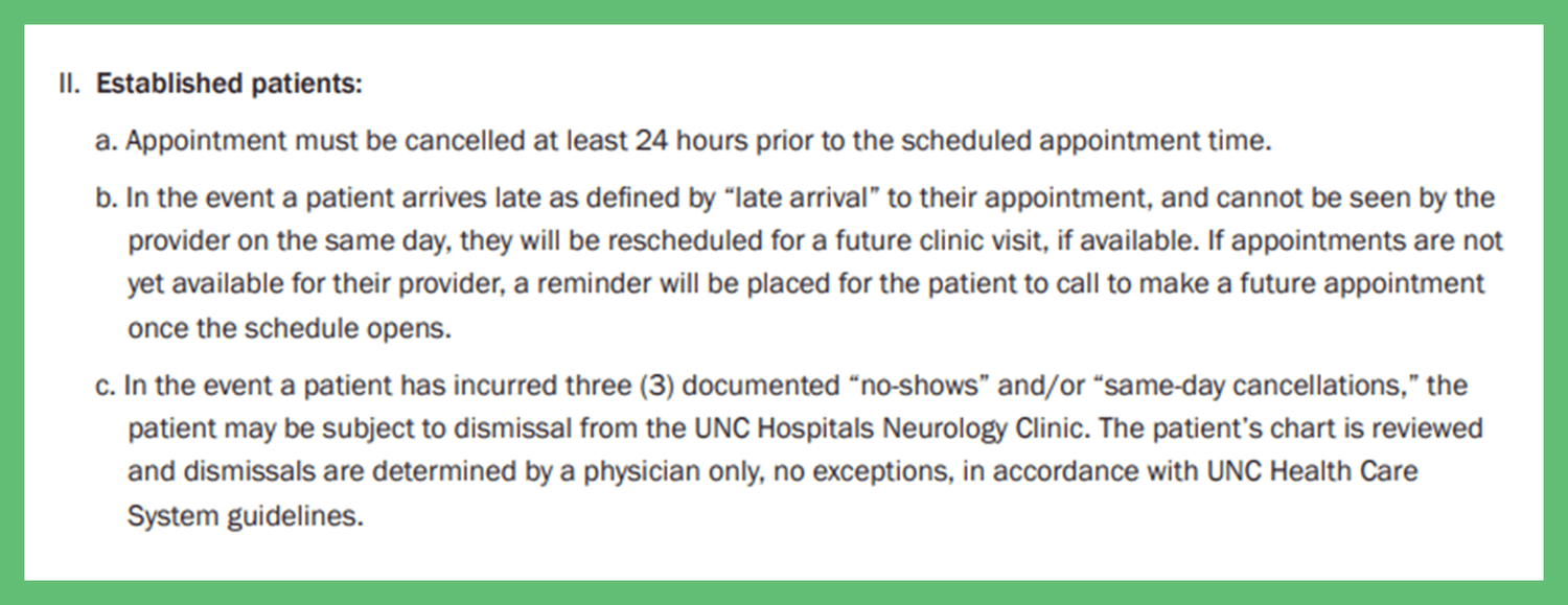 10 Easy Ways to Dramatically Reduce Patient No-Shows — Etactics
