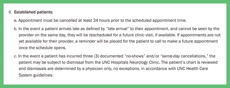 10 Easy Ways to Dramatically Reduce Patient No-Shows — Etactics
