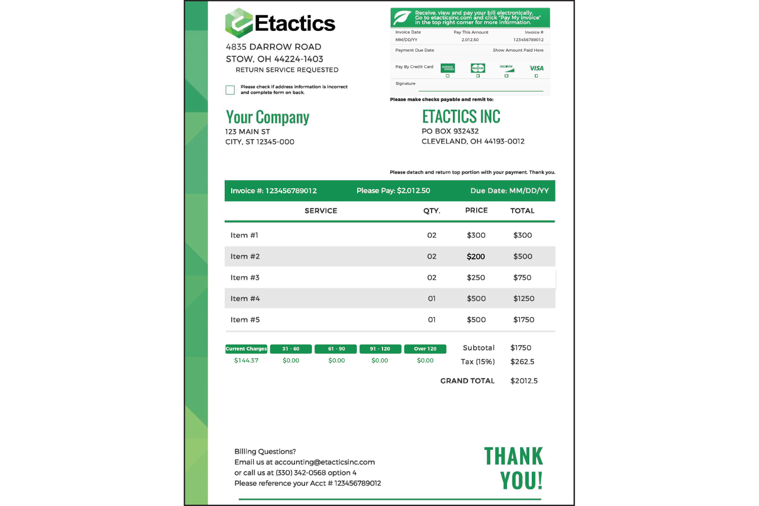 5 Patient Friendly Billing Statement Examples That Drive Payment — Etactics