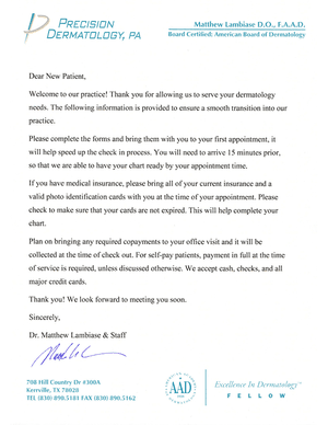 5 New Patient Welcome Letters That Increase Engagement — Etactics