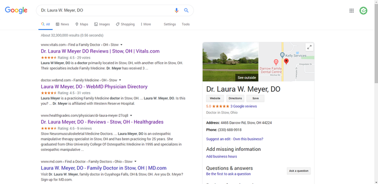 Sample Good Reviews for Doctors and Dentists by Patients — Etactics