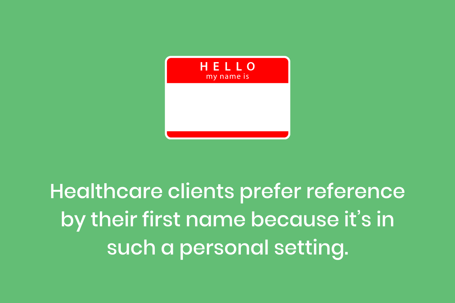 Why Greeting Patients is So Important and How to Do it Right — Etactics