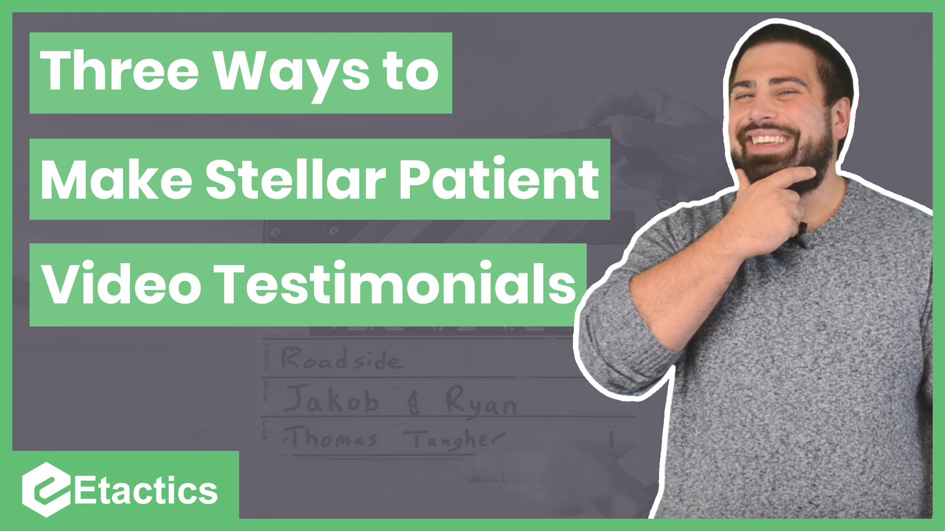 Lights, Camera, Action! Patient Video Testimonials (How to and Examples ...
