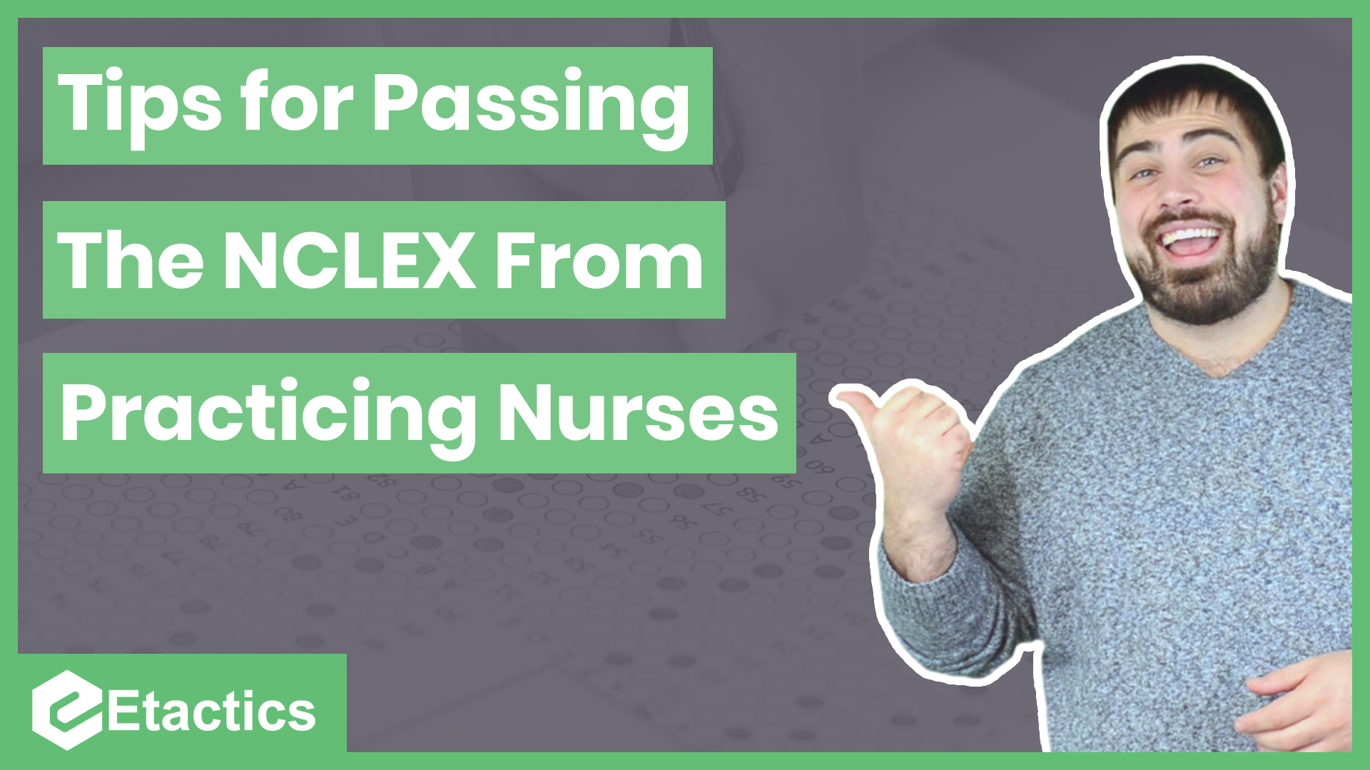 NCLEX Tips for Passing From Practicing Nurses — Etactics