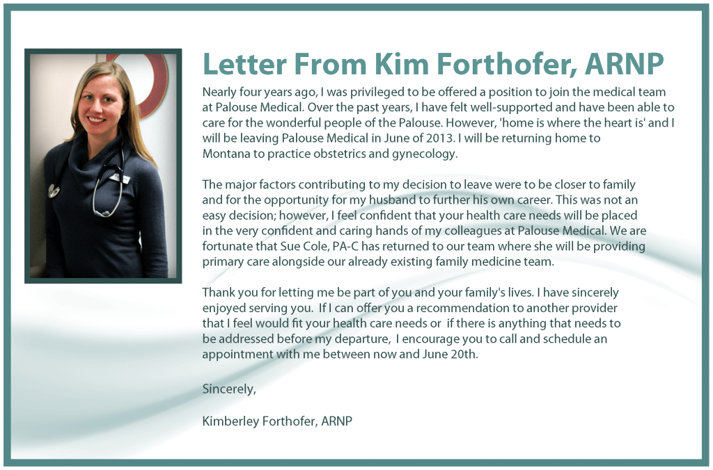 Sample Letters: Notify Patients of Physician Leaving Practice — Etactics
