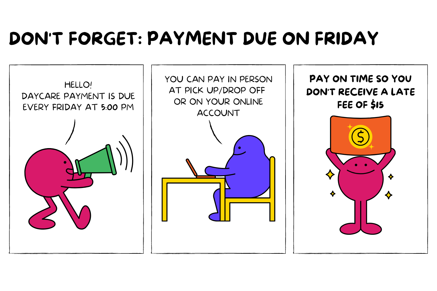 The Simple Guide to Daycare Payment Reminders (Samples Included) — Etactics