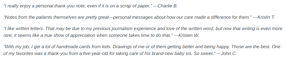 How To Write Thank You Letters to Nurses — Etactics