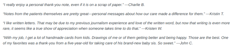 How To Write Thank You Letters to Nurses — Etactics