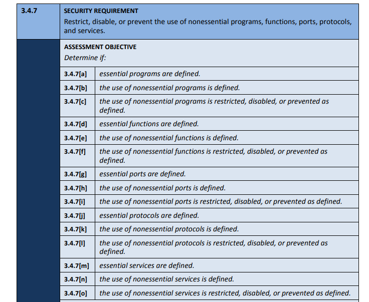 The Definitive NIST SP 800-171 Self Assessment Template — Etactics
