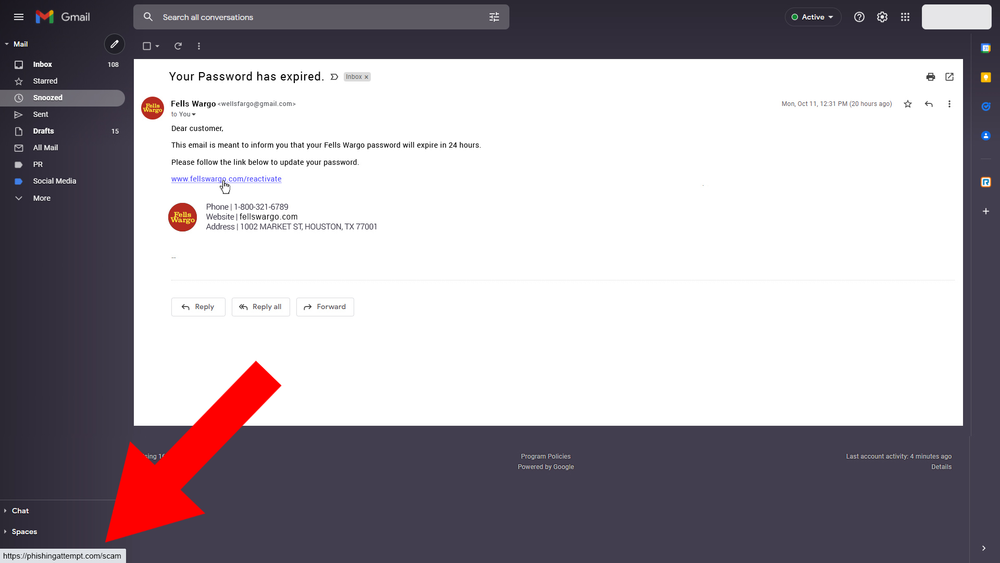 The SLAM Method for Fighting Phishing — Etactics