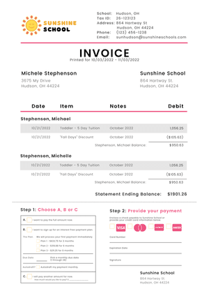 5 Child Care Invoice Templates That Increase Your Revenue — Etactics