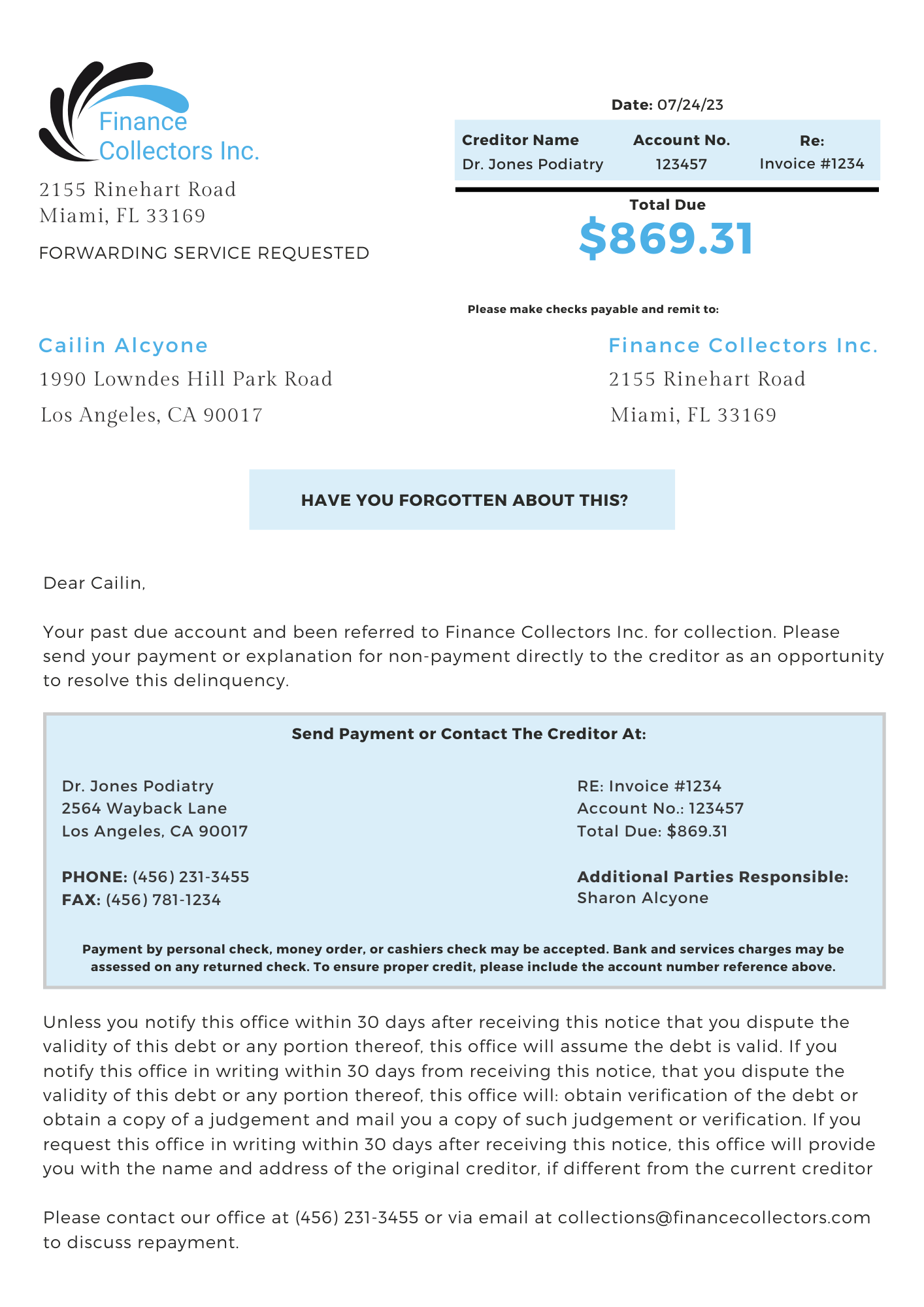 5 Compliant Debt Validation Letter Templates and Samples — Etactics
