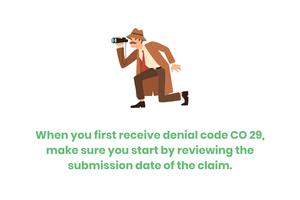 Denial Code CO 29: An Ultimate Guide — Etactics