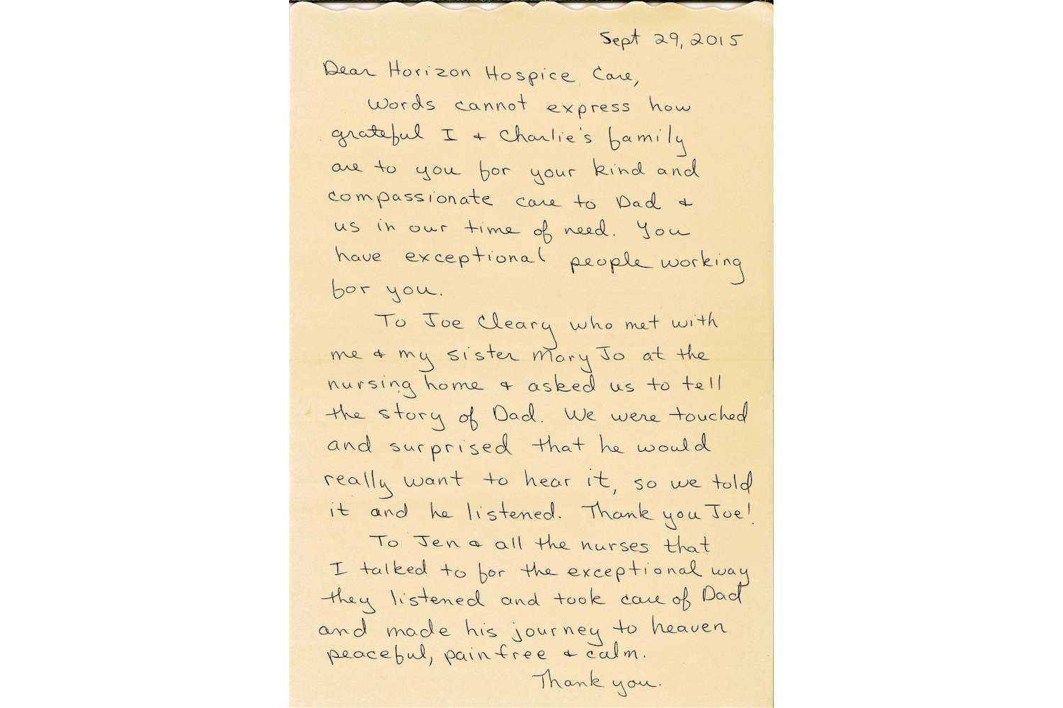 How To Write Thank You Letters to Nurses — Etactics