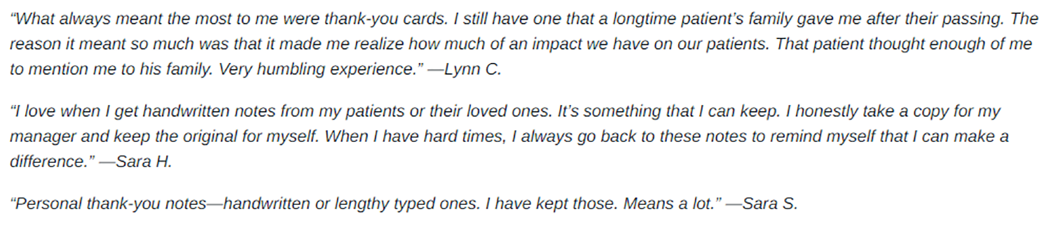 How To Write Thank You Letters to Nurses — Etactics