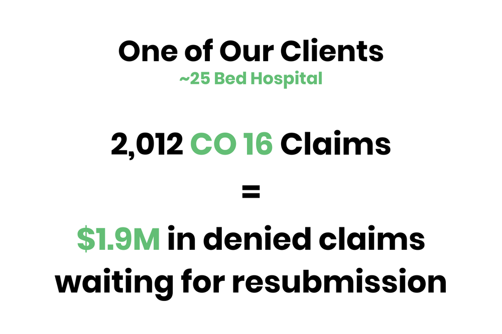 Denial Code CO16: Common RARCs and More — Etactics