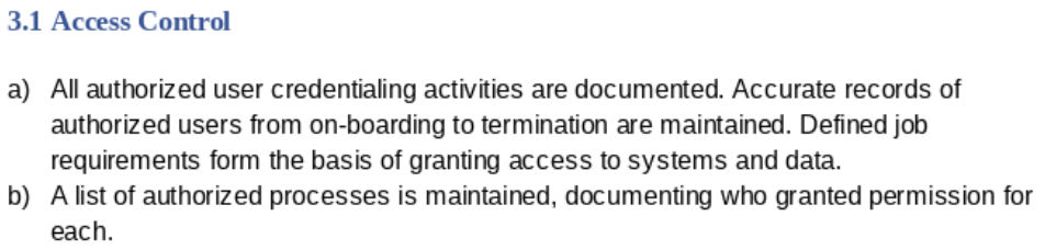 The Go-To CMMC Policy Templates According to NIST — Etactics