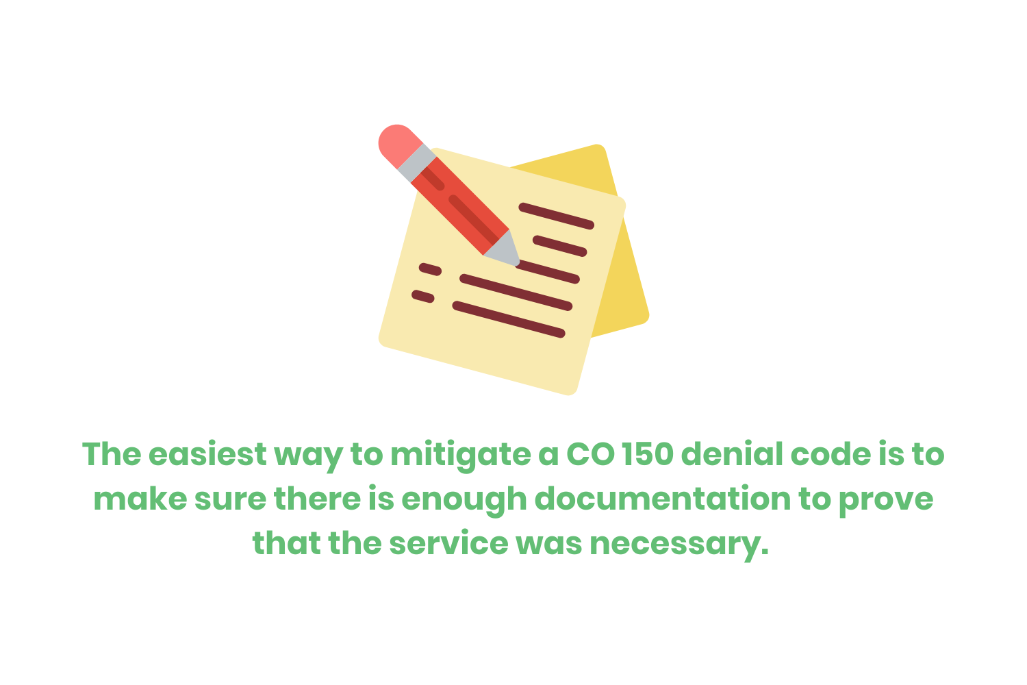 Denial Code CO 150: An Ultimate Guide — Etactics