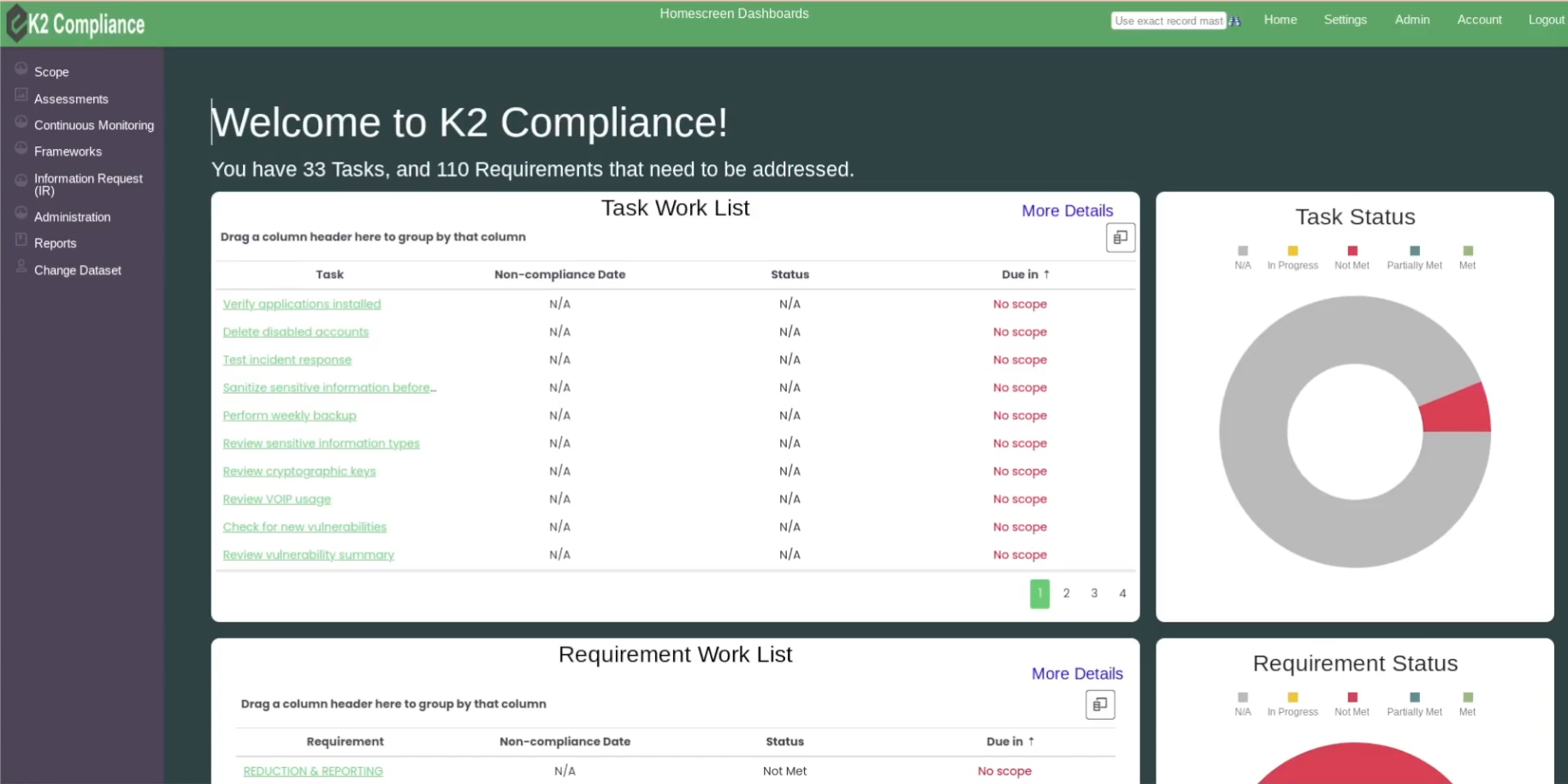K2 Compliance Beta — Etactics | Revenue Cycle Software