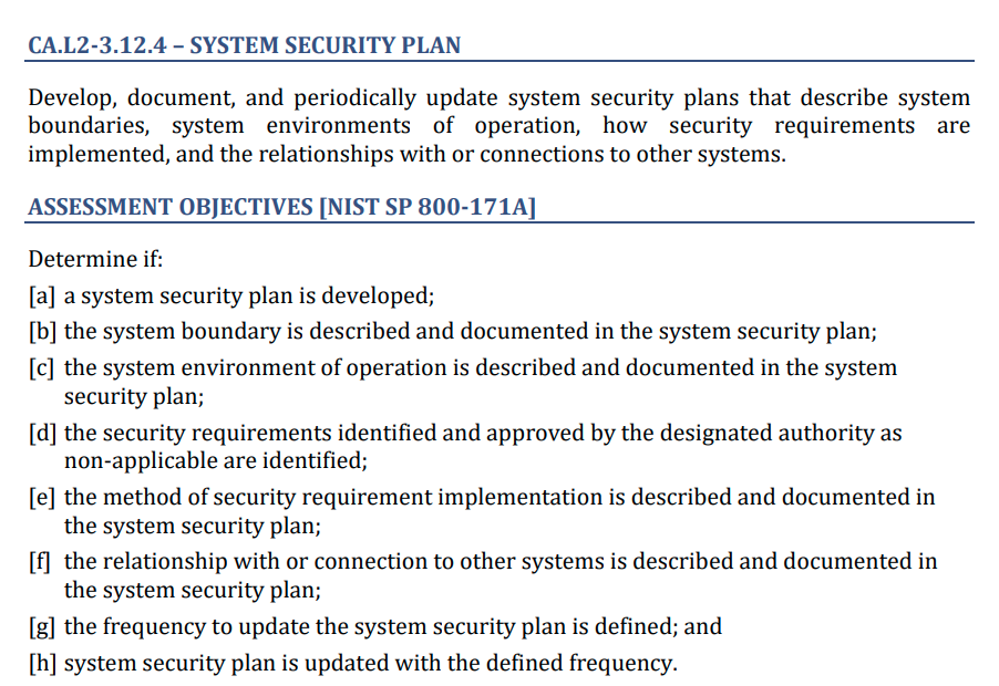 CMMC SSP Template: A Comprehensive Guide — Etactics