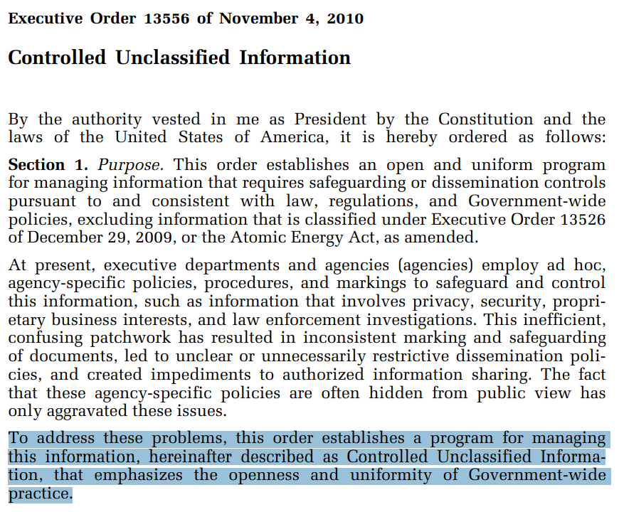 Everything You Need to Know About CUI Designations — Etactics