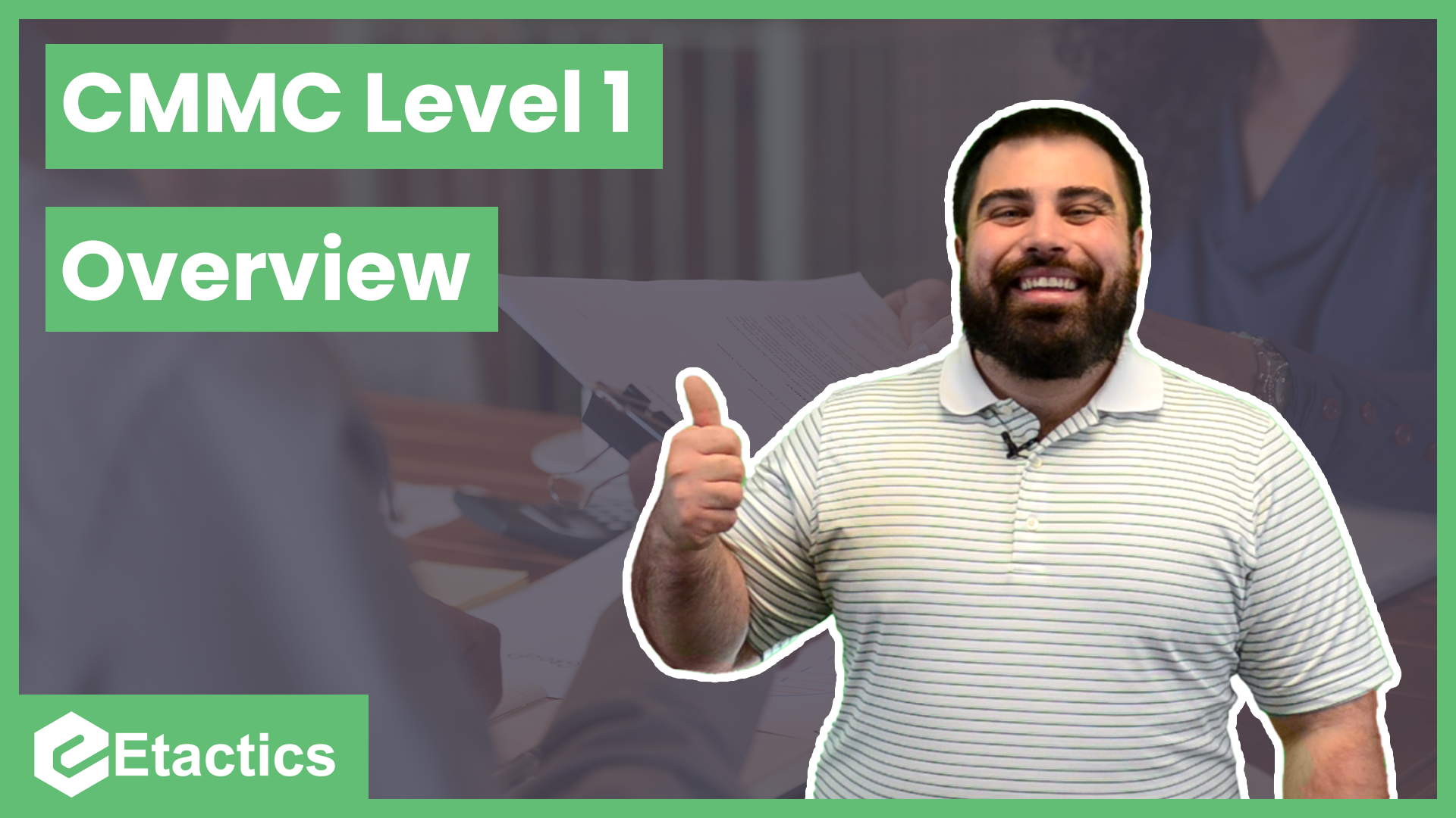 An Explanation of All 17 Required CMMC 2.0 Level 1 Controls — Etactics