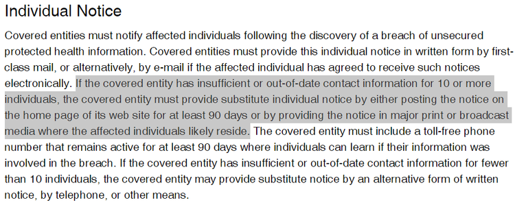 5 Effective HIPAA Breach Notification Letter Examples & Samples — Etactics