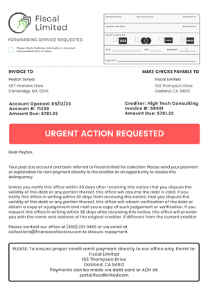 5 Compliant Debt Validation Letter Templates and Samples — Etactics