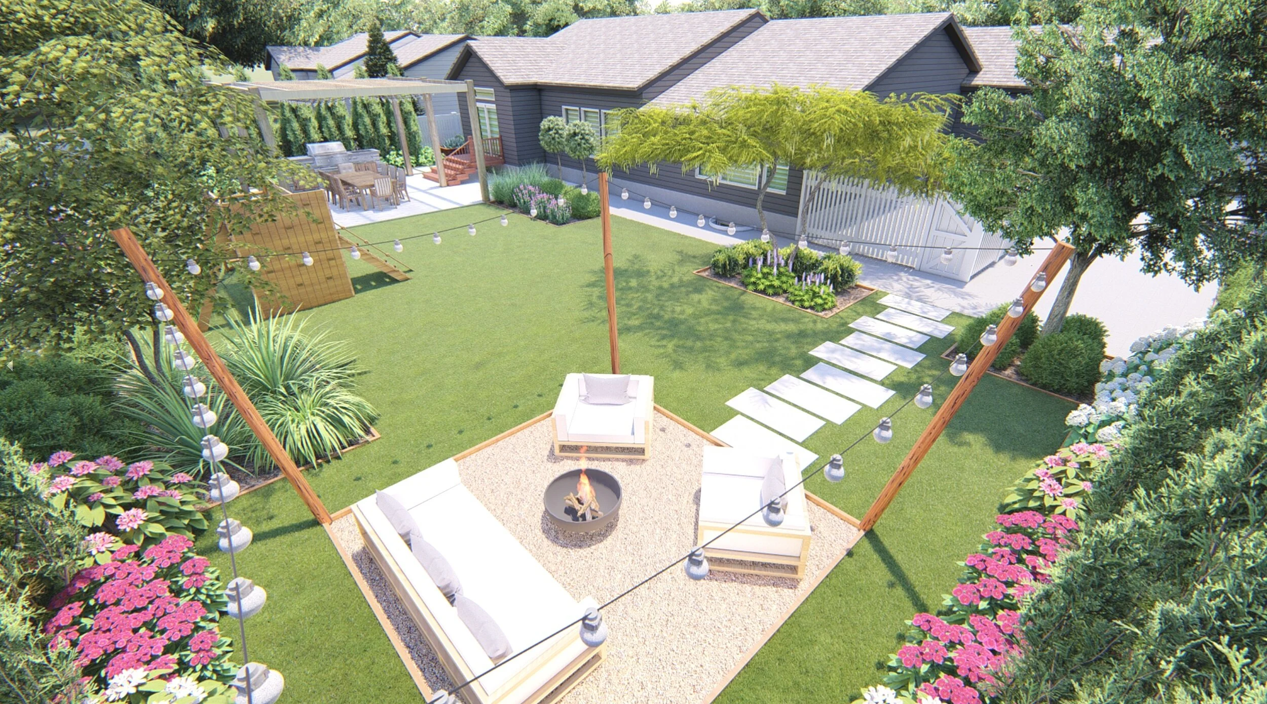 Examples of Yardzen designs — Yardzen | Online Landscape Design