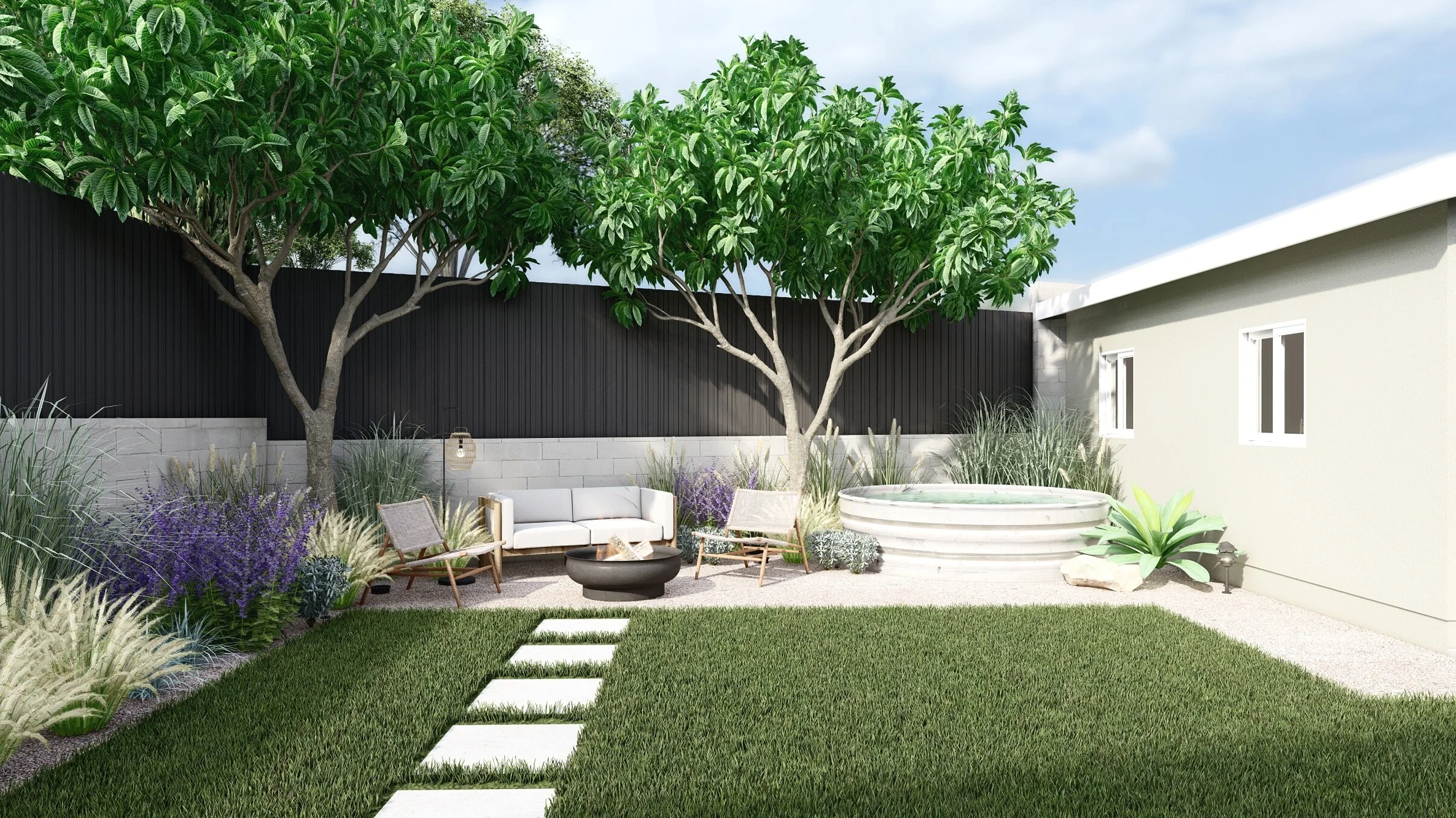 Examples of Yardzen designs — Yardzen | Online Landscape Design