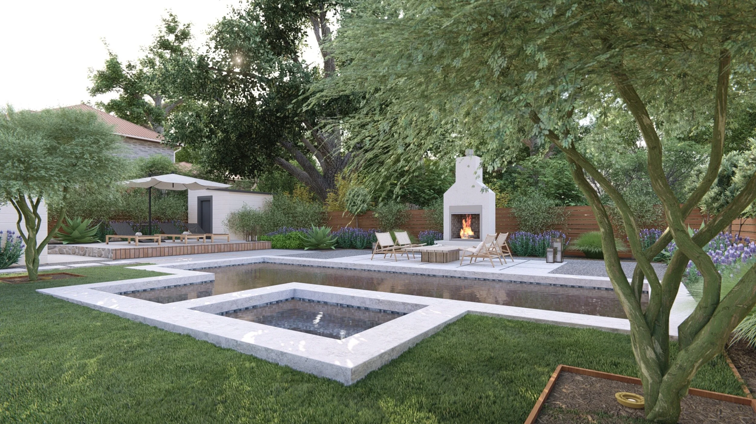 Examples of Yardzen designs — Yardzen | Online Landscape Design